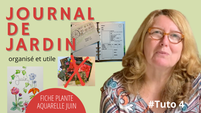 Comment réaliser un journal de jardin avec de l'aquarelle - tuto 1 ...
